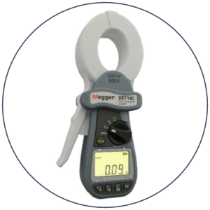 Megger DET14C Digital Earth Clamp Meter - Power Engineering Services